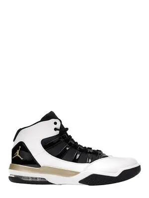 JORDAN Max Aura Sneakers - White/metallic Gold/black