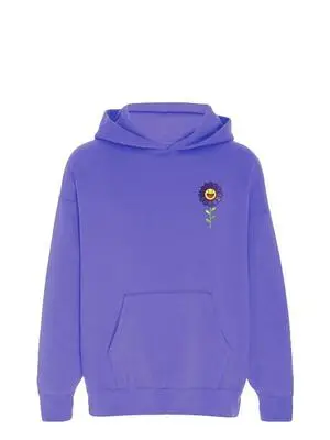 J BALVIN Morado X Takashi Murakami Flower Hoodie - Purple
