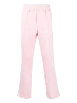 Palm Angels Track Pants - Almond Blossom/white