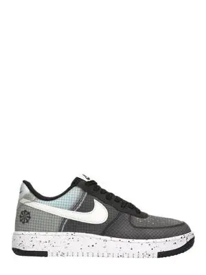 Nike Air Force 1 Low Crater Sneakers - Black/volt/white