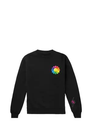 J BALVIN X Takashi Murakami Album Sweatshirt - Black