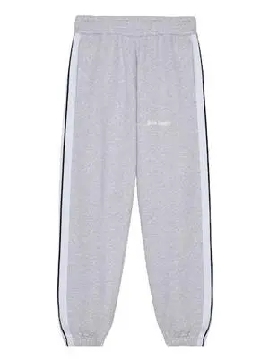 Palm Angels Track Sweatpants - Melange Grey/white