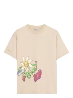 Jacquemus Le T-shirt Randonnee T-shirt - Beige