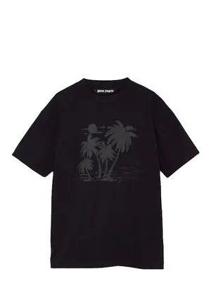 PALM ANGELS X Team Wang Palm Trees T-shirt
