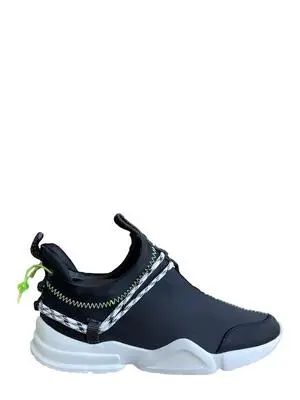JOHN GEIGER 002 Lowin Sneakers - Black/lime