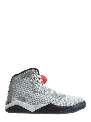 JORDAN Spike Forty Pe High-top Sneakers - White/fire Red/black