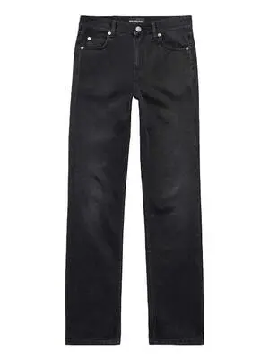 Balenciaga Slim Fit Pants - Black