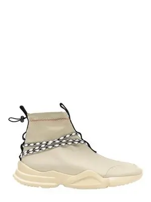JOHN GEIGER 002 High-top Sneakers - Cream