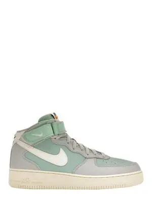 Nike Force 1 Mid '07 Lx Sneakers - Grey Fog/sail/enamel Green