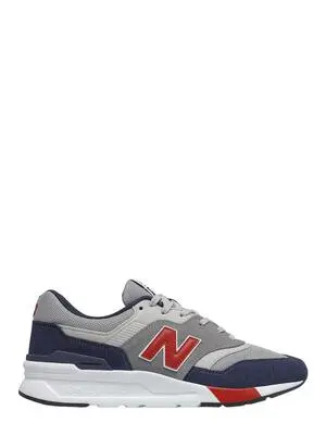 NEW BALANCE 997h Athletic Sneakers - Grey/red/navy Blue
