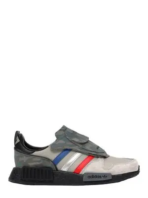 Adidas Micropacerxr1 Camo Sneakers - Core Black/metallic Silver/sesame
