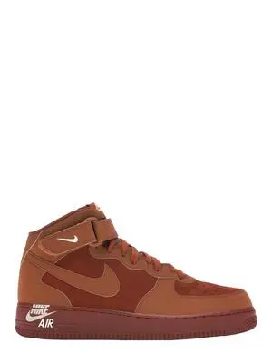 Nike Air Force 1 Mid Sneakers - Dark Russet/guava Ice
