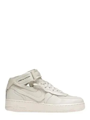 Nike Force 1 Mid Comme Des Garcons Sneakers - White/blackwhite