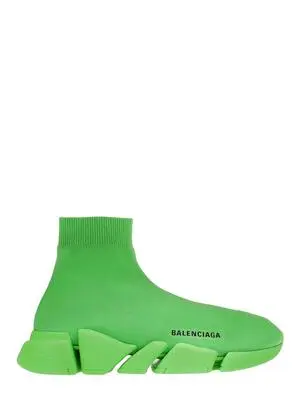 Balenciaga Speed 2.0 Fluo Sneakers - Green