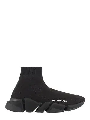 Balenciaga Speed 2.0 Shiny - Black