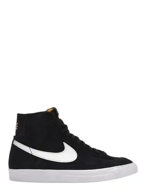 Nike Blazer Mid 77 Suede Sneakers - Black/white
