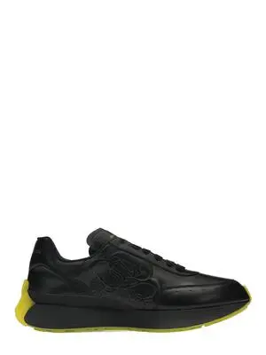 Alexander McQueen Sprint Runner - Black/yellow