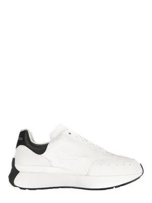 Alexander McQueen Sprint Runner Sneakers - White/black
