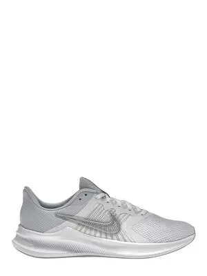 Nike Downshifter 11 Metallic Sneakers - White/pure Platinum/wolf Grey