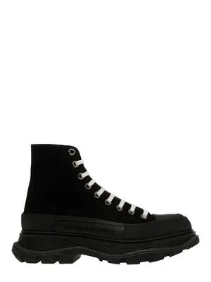 Alexander McQueen Tread Slick Boot - Black/white