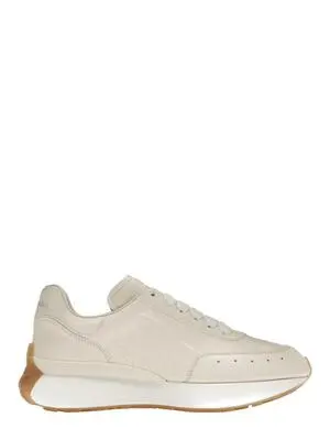 Alexander McQueen Sprint Runner Sneakers - Cream/white/gum