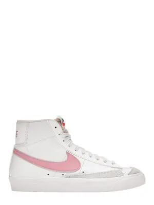 Nike Blazer Mid 77 High-top Sneakers - Summit White/sunset Pulse/black