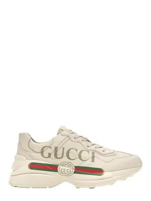 Gucci Rhyton Vintage Logo Sneakers - Ivory