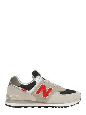 NEW BALANCE 574 Sneakers Moonbeam/velocity Red