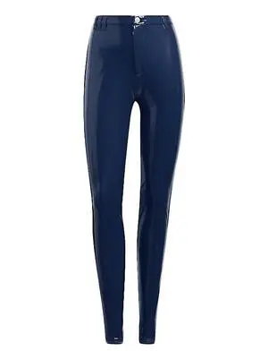 Adidas Ivy Park Halls Of Ivy Latex Pants - Dark Blue