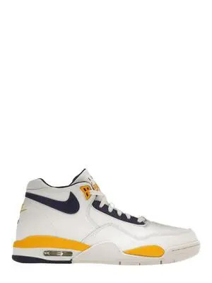 Nike Air Flight Legacy Lakers Home - White/university Gold/regency Purple