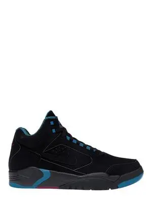 Nike Flight Lite Ii Mid Sneakers - Black/cyber Teal/red Plum