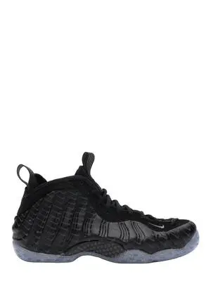 Nike Air Foamposite One Allover Swoosh - Black/metallic Silver