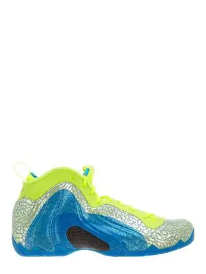Nike Air Flightposite Exposed High-top Sneakers - Volt/photo Blue/black