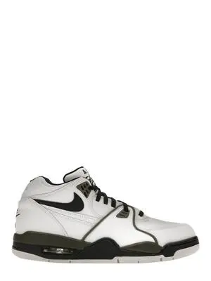 Nike Air Flight '89 Sneakers - White/black/medium Olive