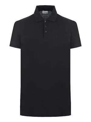 SAINT LAURENT Logo Polo Shirt