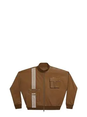 Adidas Latex Track Jacket - Wild Brown