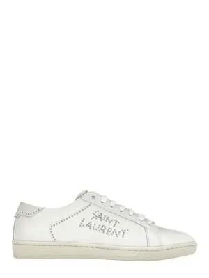 SAINT LAURENT Studded Low-Top Sneakers
