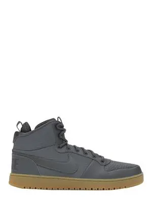 Nike Court Borough Mid Winter High-top Sneakers - Dark Grey/gum Light Brown