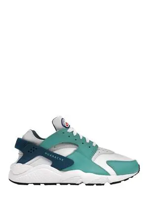 Nike Air Huarache Athletic Club Sneakers - White/turquoise/teal