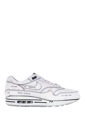 Nike Air Max 1 Tinker Schematic Sneakers - White/black/vast Grey