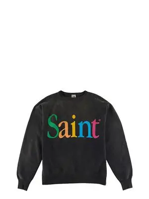 SAINT MXXXXXX Crewneck Sweatshirt - Vintage Black