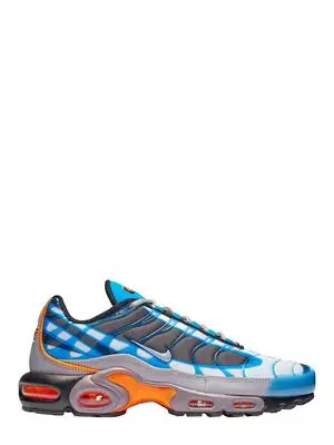 Nike Air Max Plus Deluxe Sneakers Photo Blue/wolf Greyone-colororange Peelone-colorblackone-colorwhiteone-colormetallic Silver