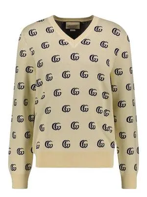 Gucci GG Monogram Sweater Off/white