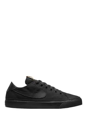 Nike Court Legacy Canvas Cork Sneakers - Black