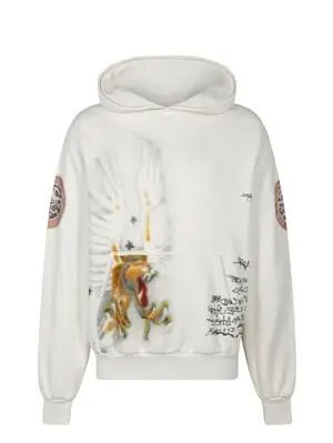 TRAVIS SCOTT Utopia Circus Maximus 2023 Tour Hoodie - White