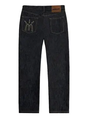 TRAVIS SCOTT X Mcdonald's Cactus Arches Denim Pants - Black