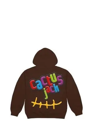 TRAVIS SCOTT X Mcdonald's Cj Smile Hoodie - Brown