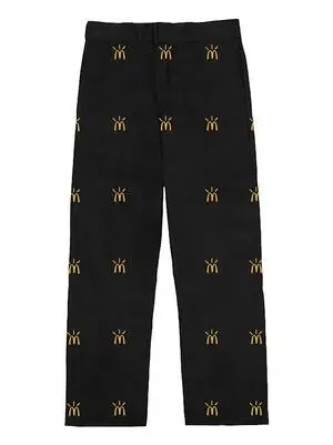 TRAVIS SCOTT X Mcdonald's Cactus Arches Work Pants - Black