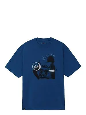 TRAVIS SCOTT X Jordan X Fragment T-shirt - Blue