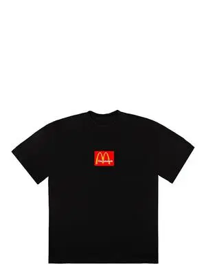 TRAVIS SCOTT X Mcdonald's Sesame Ii T-shirt - Black/red